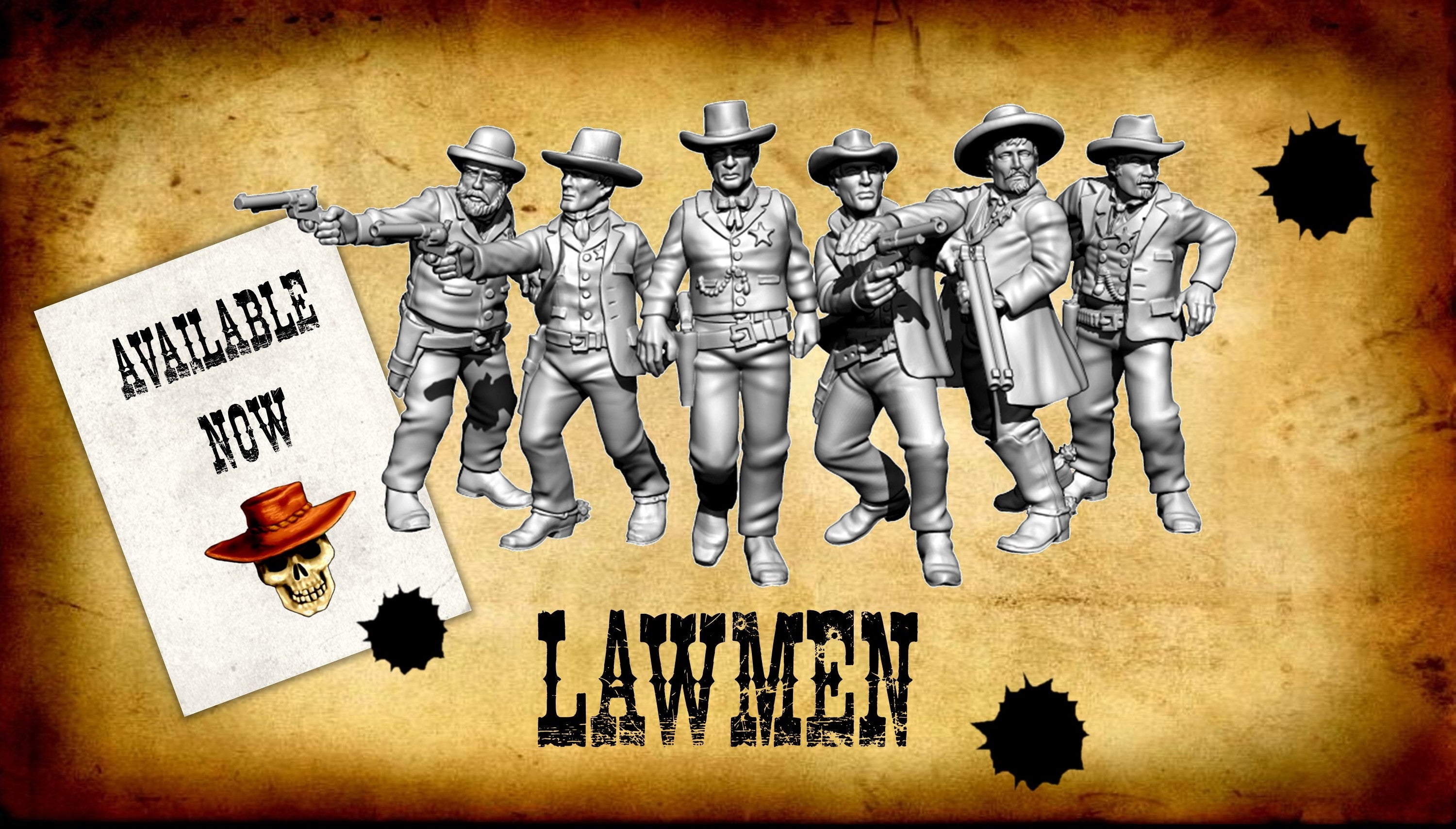 Lawmen Released! – KnuckledusterMiniatures