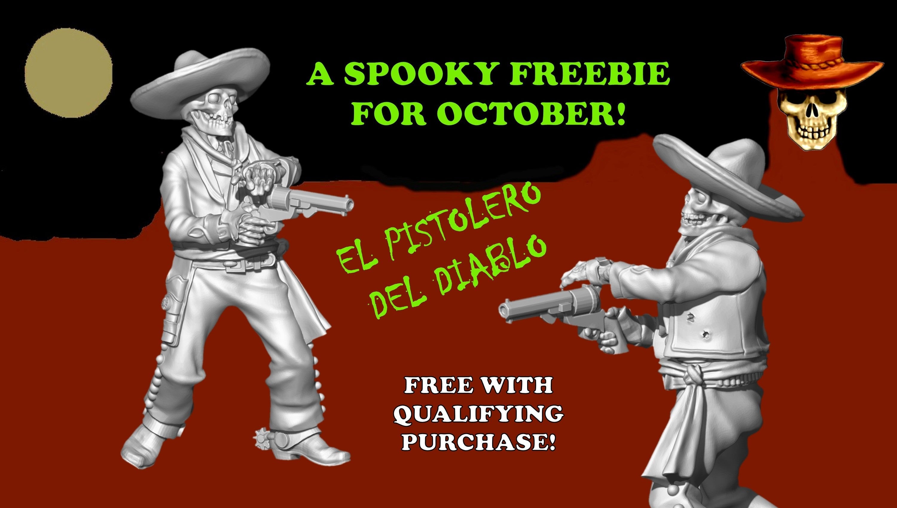 OCTOBER'S SPOOKY FREEBIE! – KnuckledusterMiniatures