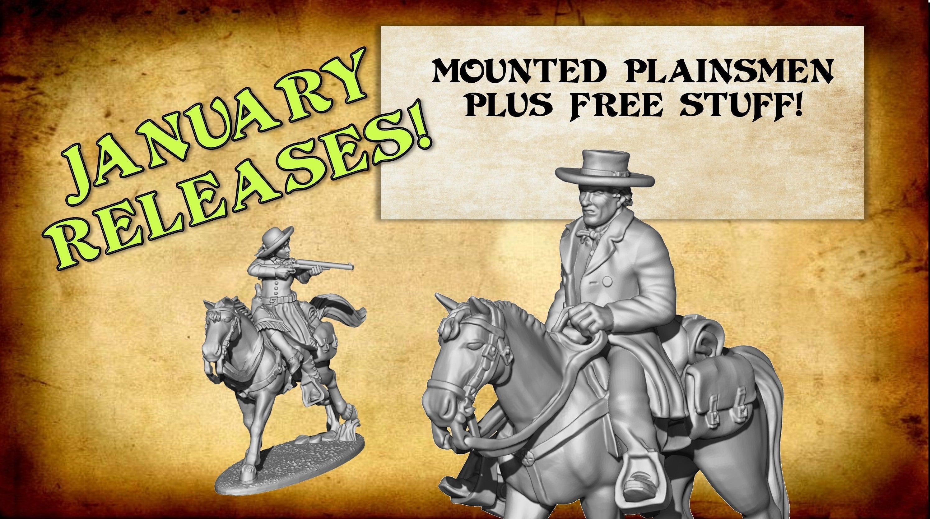 JANUARY RELEASE AND FREEBIES! – KnuckledusterMiniatures