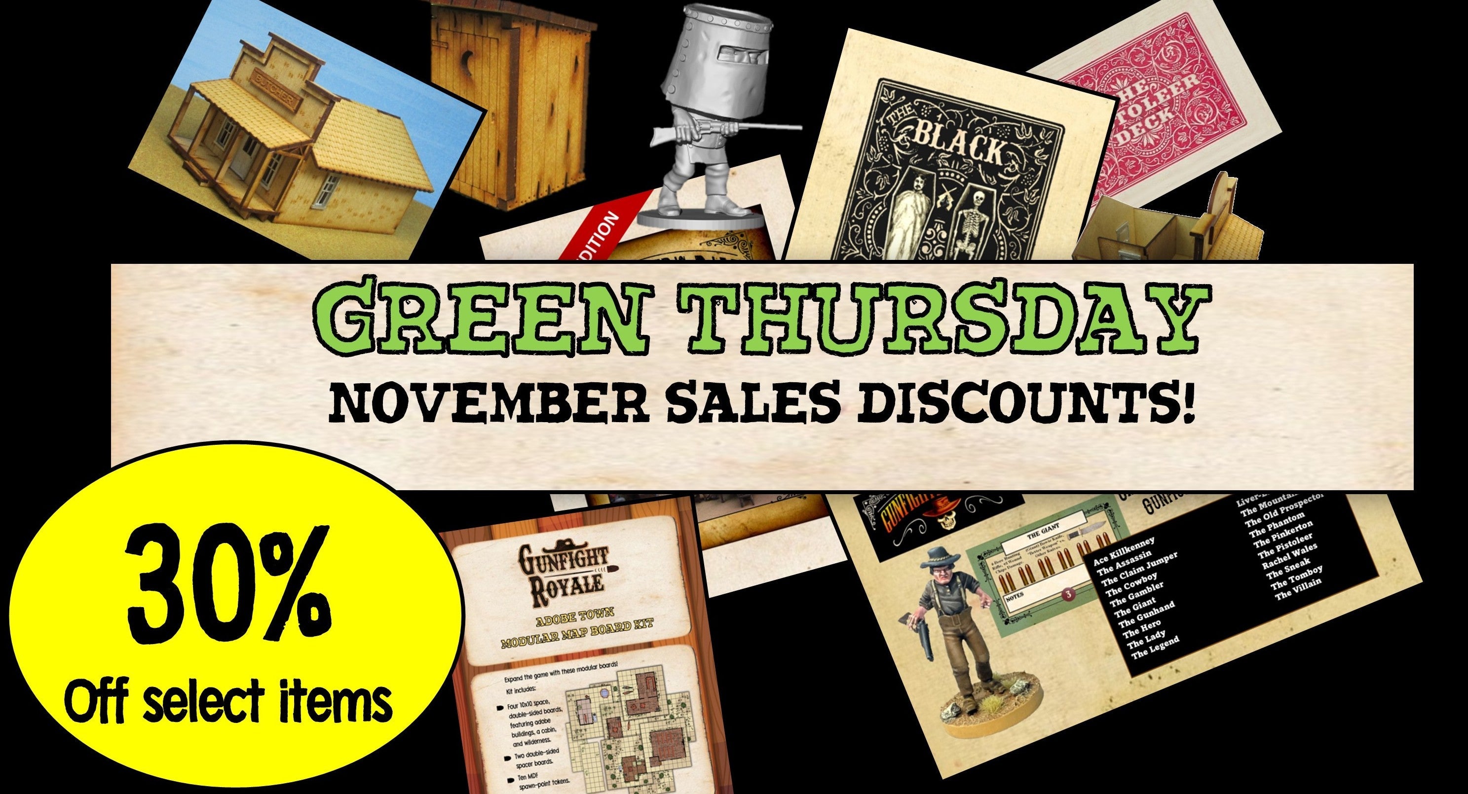 NOVEMBER CLEARANCE SALE! – KnuckledusterMiniatures