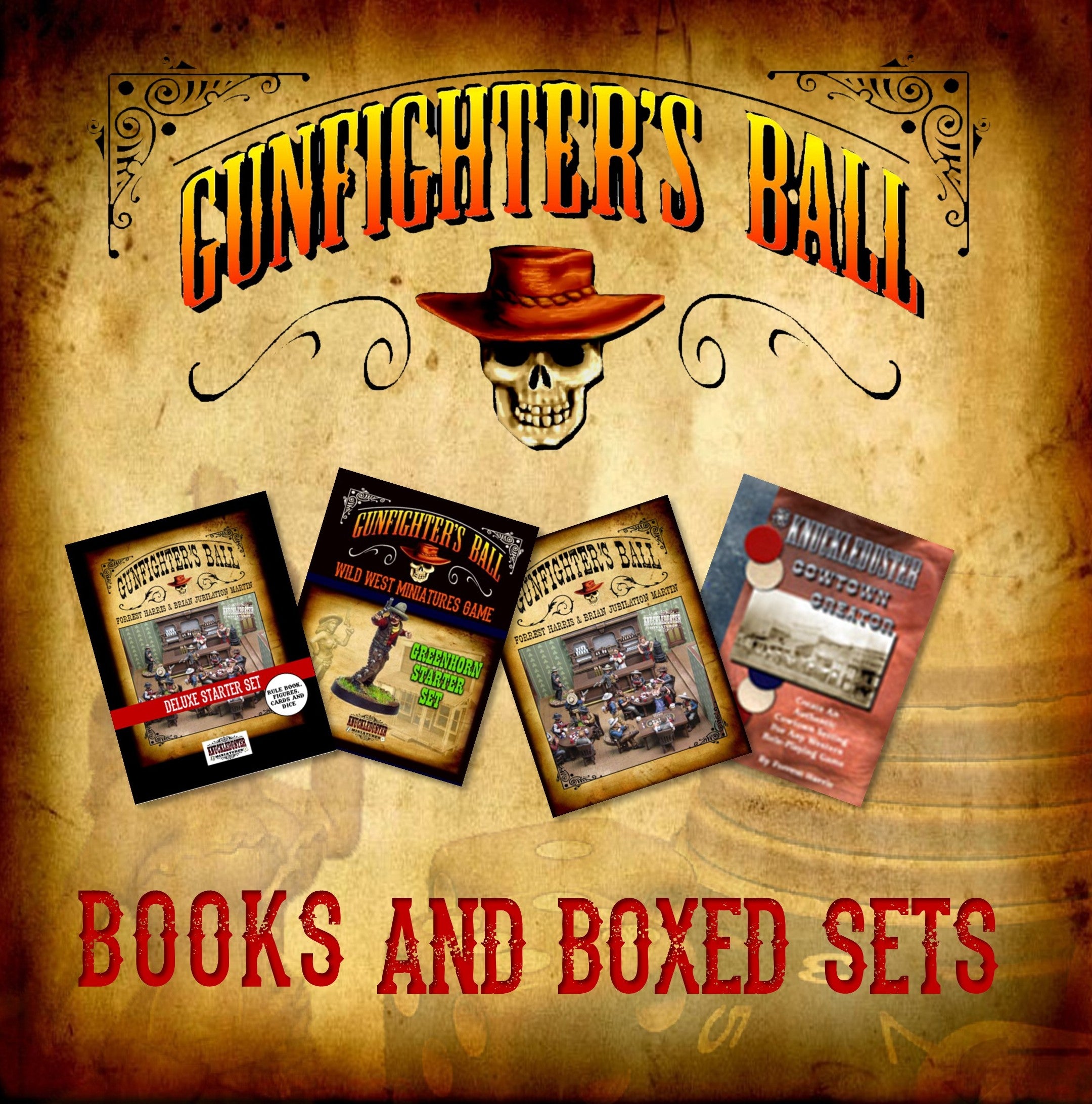 Gunfighter's Ball Books and Boxed Sets – KnuckledusterMiniatures