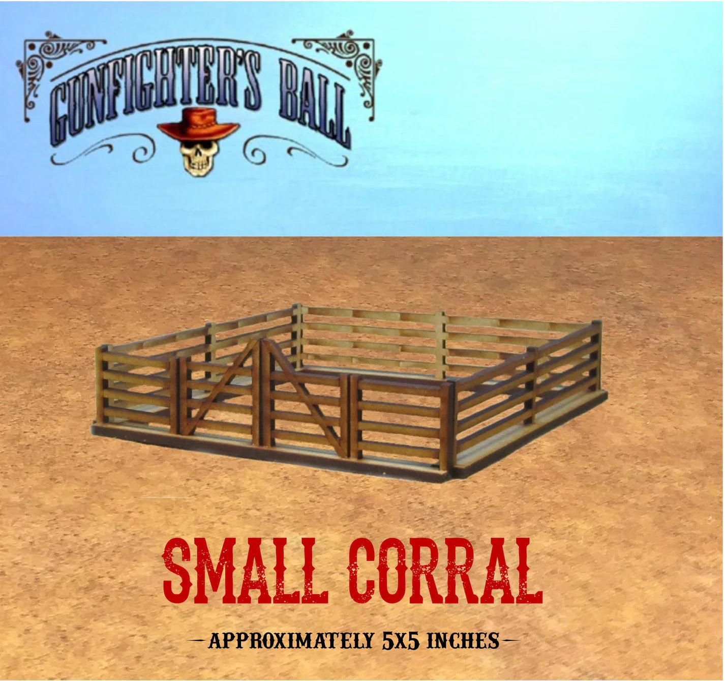 Small Corral – KnuckledusterMiniatures